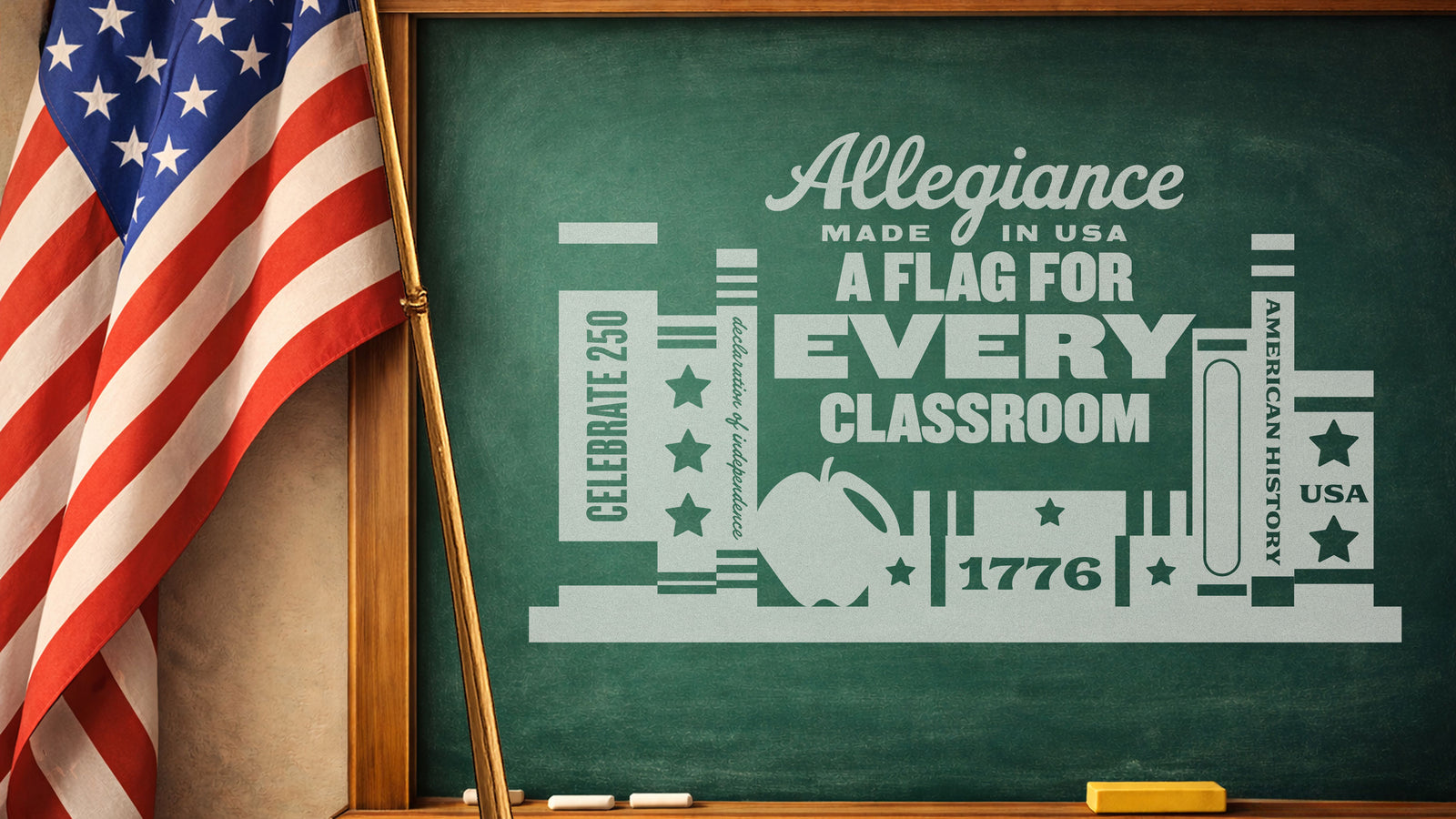 A Flag for Every Classroom: America 250 National Classroom Flag Initia